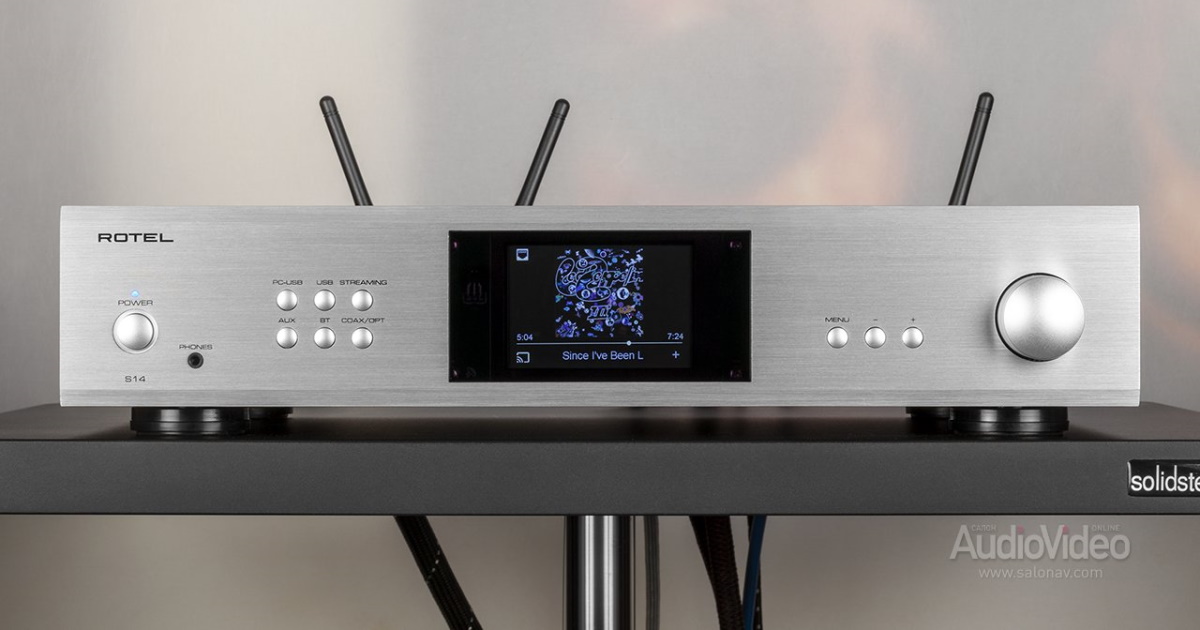 Интегральный стример Rotel S14 | журнал SalonAV