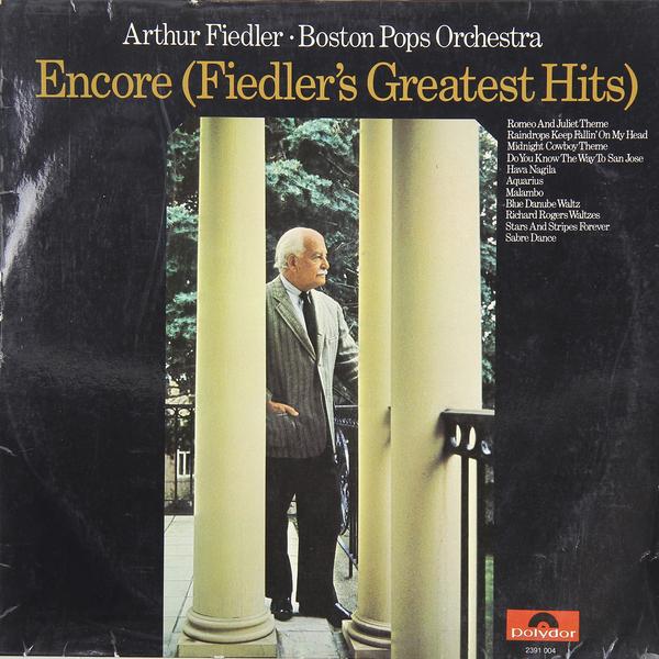 Виниловая пластинка ВИНТАЖ - ARTHUR FIEDLER: ENCORE (FIEDLER' S ...