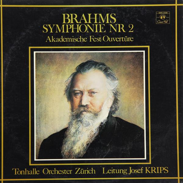Виниловая пластинка ВИНТАЖ - BRAHMS: SYMPHONIE № 2 IN D-DUR, OP. 73 ...