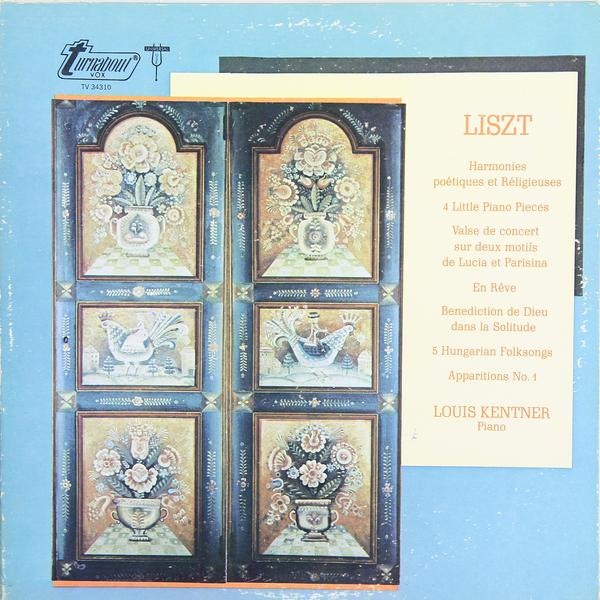 Виниловая пластинка ВИНТАЖ - LISZT: PIANO MUSIC (LOUIS KENTNER ...