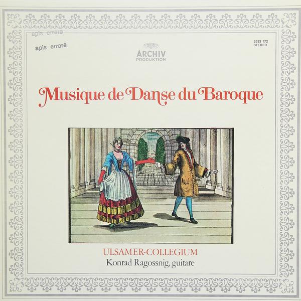 Виниловая пластинка ВИНТАЖ - MUSIQUE DE DANSE DU BAROQUE (KONRAD ...