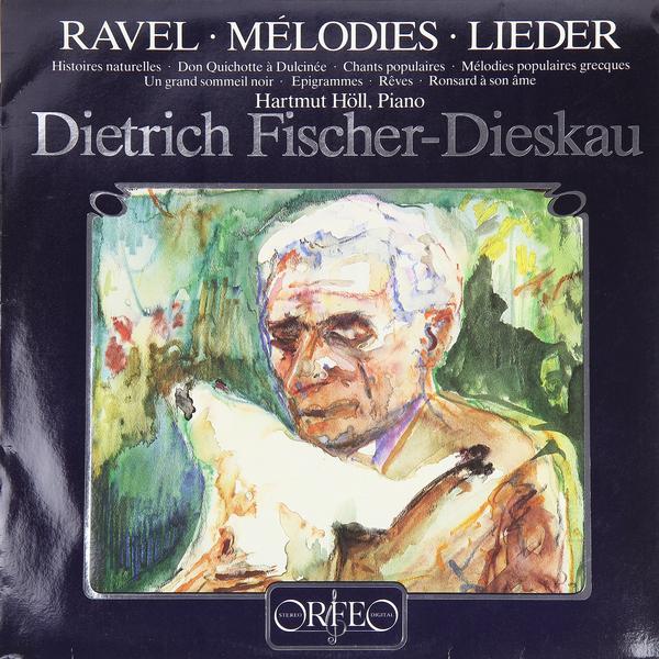 Виниловая пластинка ВИНТАЖ - RAVEL - MELODIES, LIEDER (HARTMUT HOLL ...