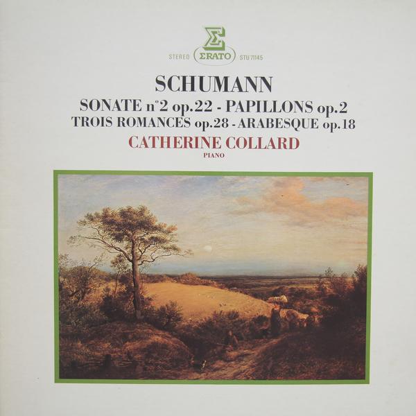 Виниловая пластинка ВИНТАЖ - SCHUMANN - SONATE № 2 OP. 22, PAPILLONS OP ...