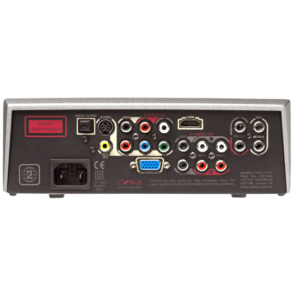 Cyrus Discmaster 8.0 - DVD проигрыватель | Купить в магазине Аудиомания