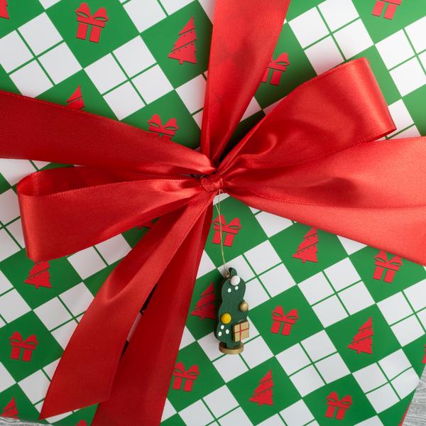 Новогодняя подарочная упаковка виниловой пластинки "НОВОГОДНИЙ КОЛЛАЖ ...