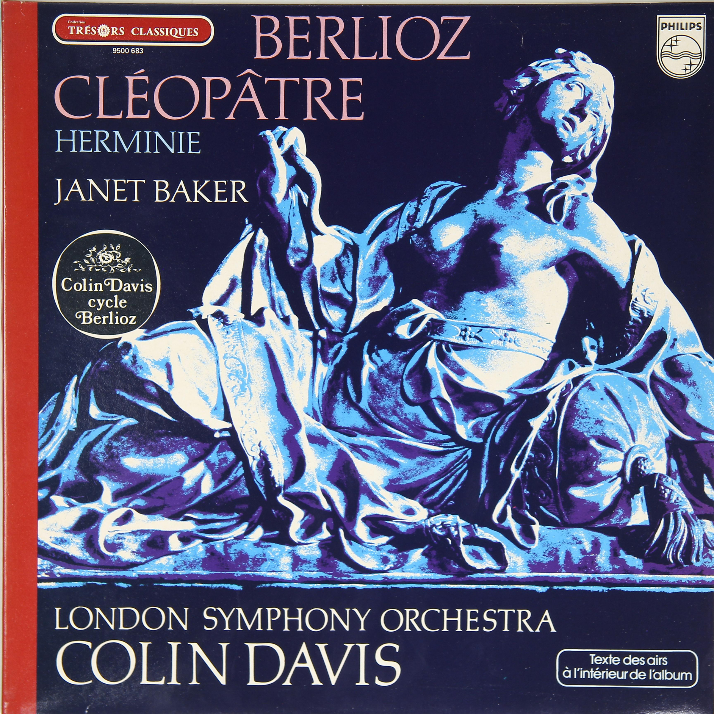 Виниловая пластинка ВИНТАЖ - BERLIOZ: CLEOPATRE, HERMINIE (JANET BAKER) | Купить в магазине ...