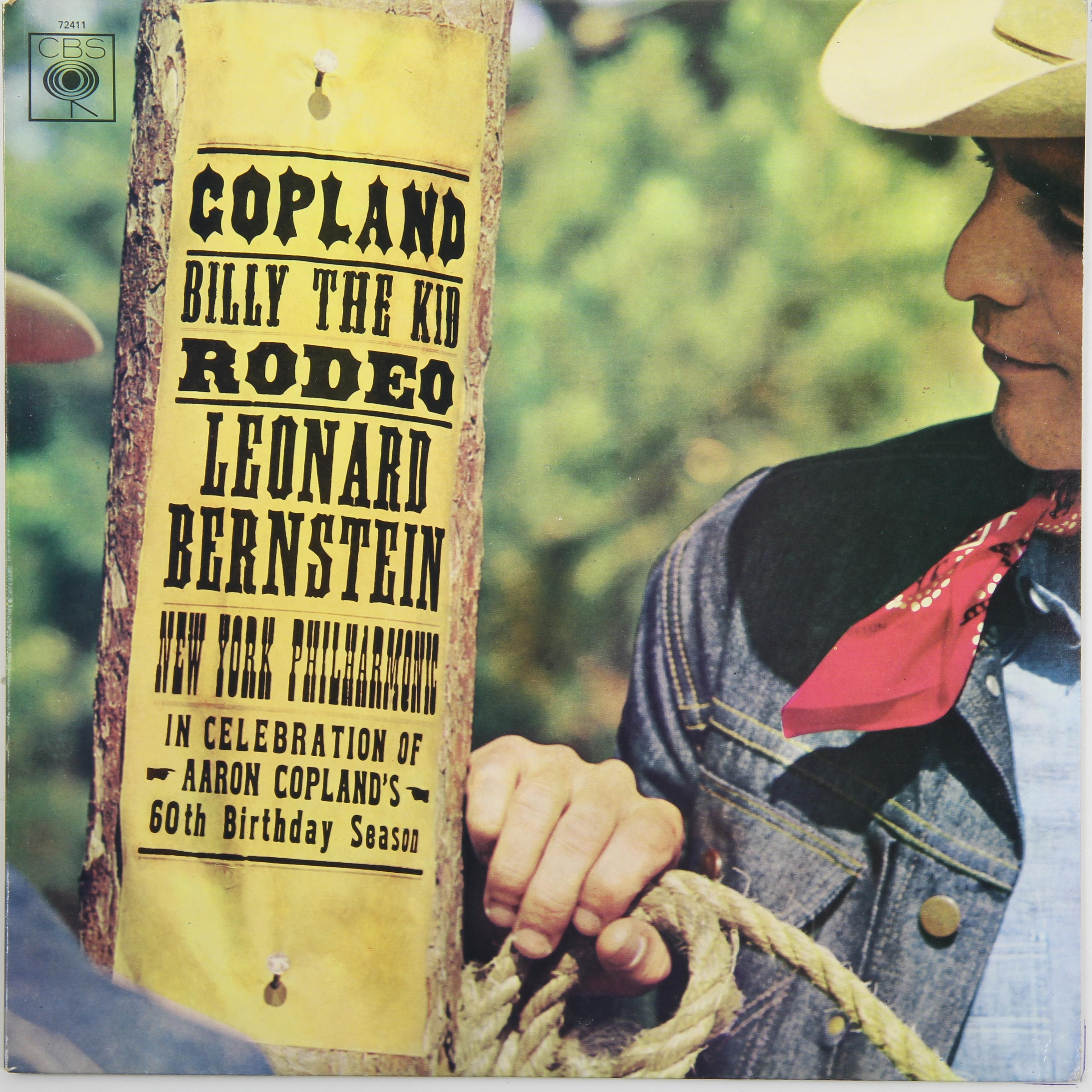 Виниловая пластинка ВИНТАЖ - COPLAND: RODEO, BILLY THE KID (LEONARD ...