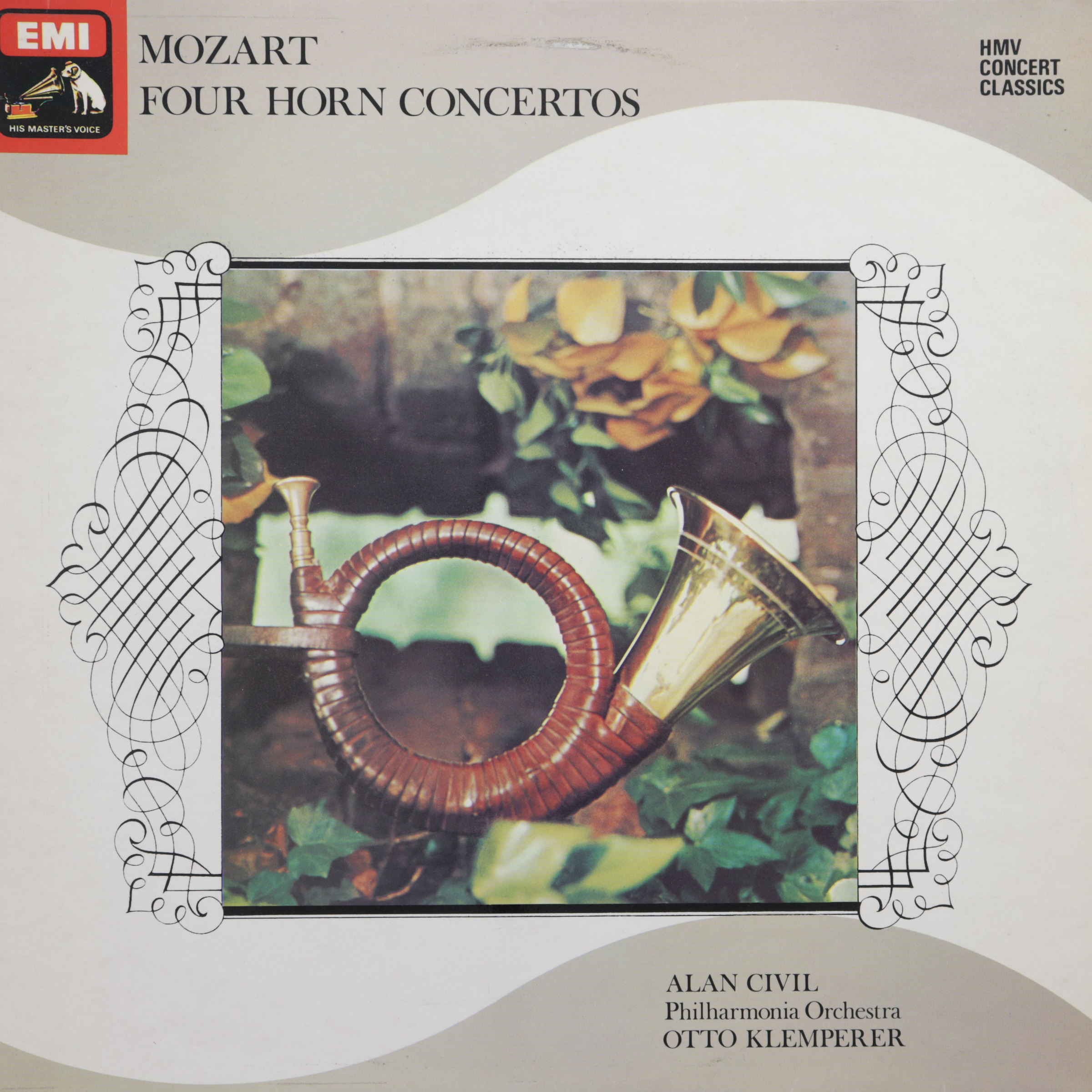 Виниловая пластинка ВИНТАЖ - MOZART: FOUR HORN CONCERTOS (ALAN CIVIL ...