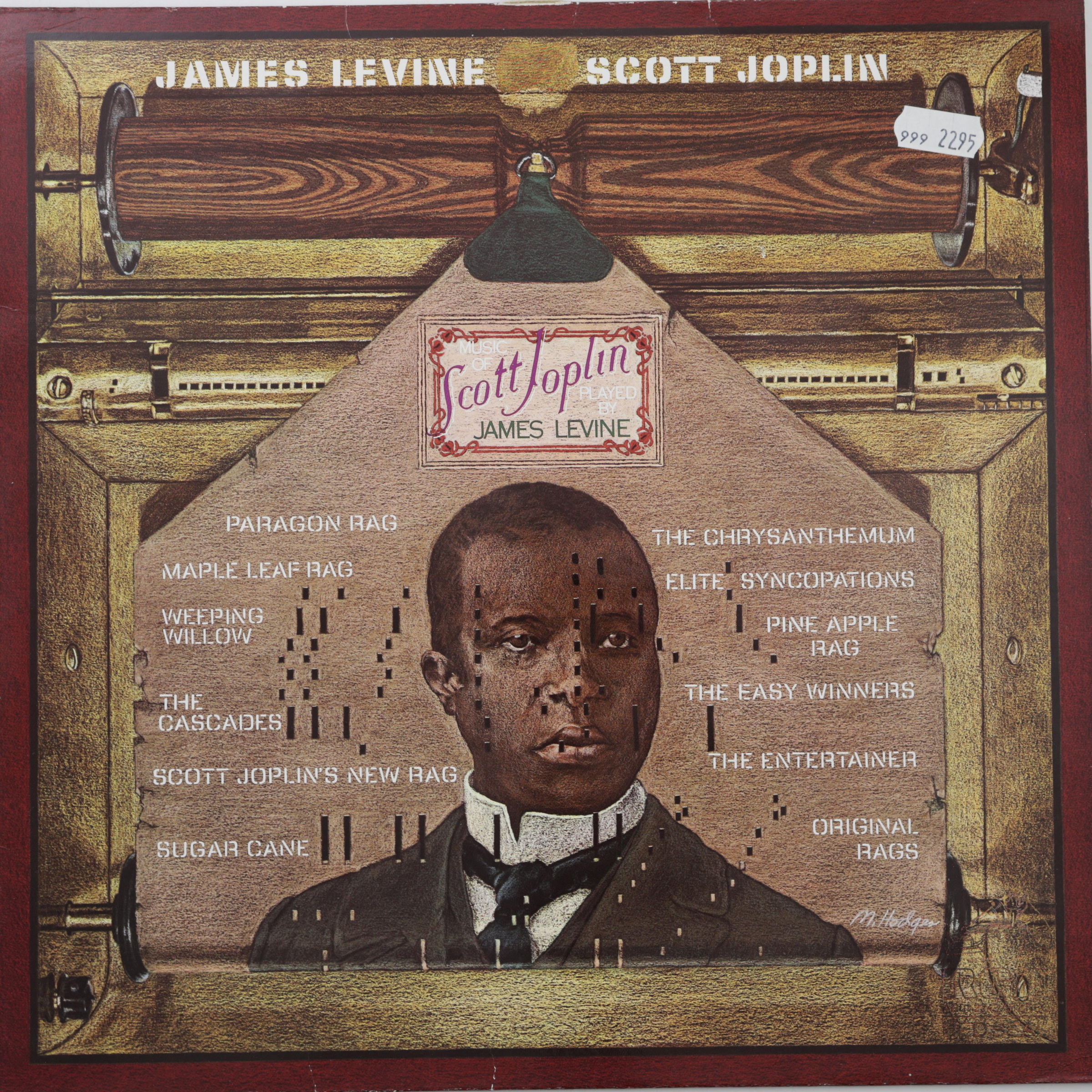 Виниловая пластинка ВИНТАЖ - РАЗНОЕ - MUSIC OF SCOTT JOPLIN PLAYED BY JAMES LEVINE | Купить в ...