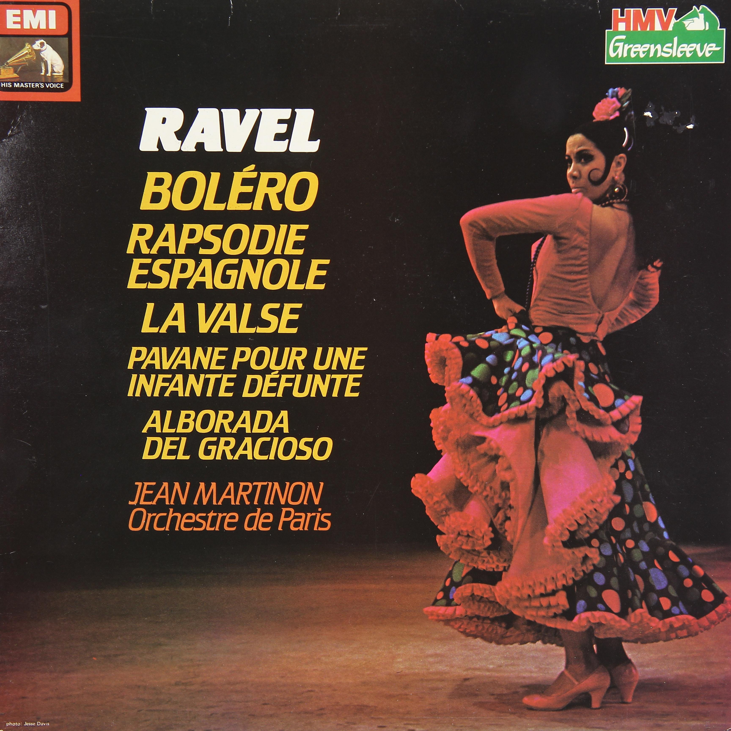 Виниловая пластинка ВИНТАЖ - RAVEL: BOLERO, RAPSODIE ESPAGNOLE, LA VALSE, PAVANE POUR UNE ...