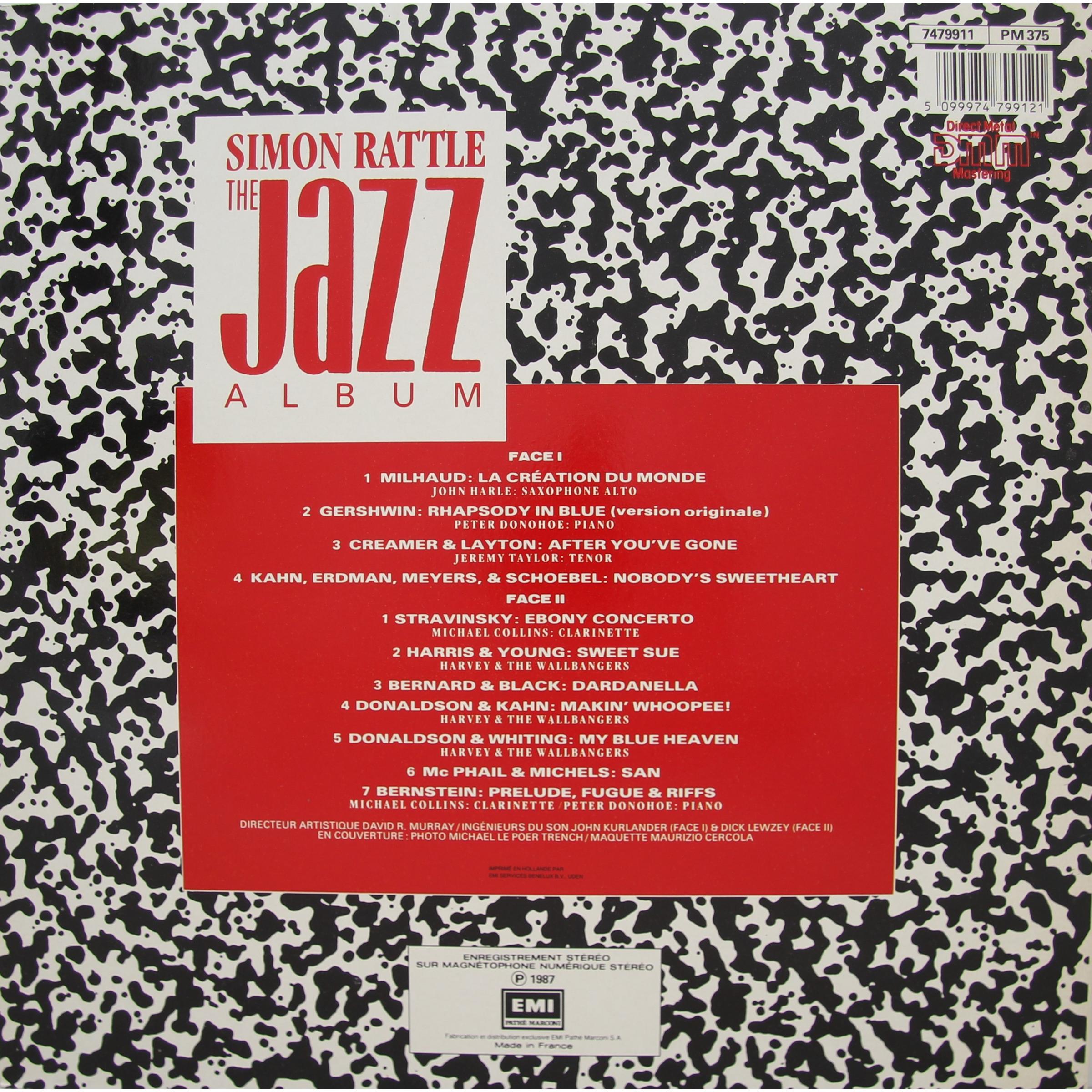 Виниловая пластинка ВИНТАЖ - РАЗНОЕ - MILHAUD, GERSHWIN, STRAVINSKY ...