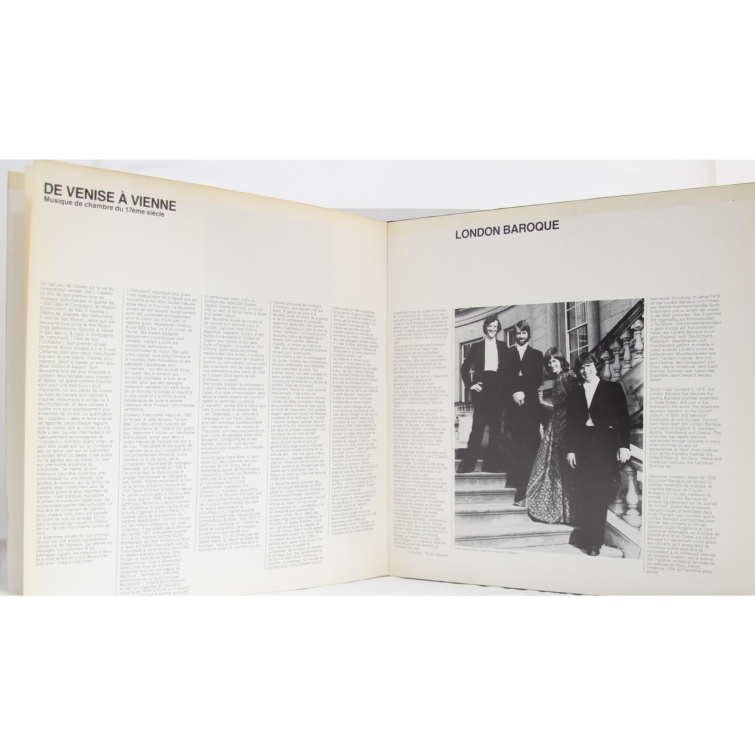 Виниловая пластинка ВИНТАЖ - РАЗНОЕ - VON VENEDIG NACH WIEN (FRUHE ...