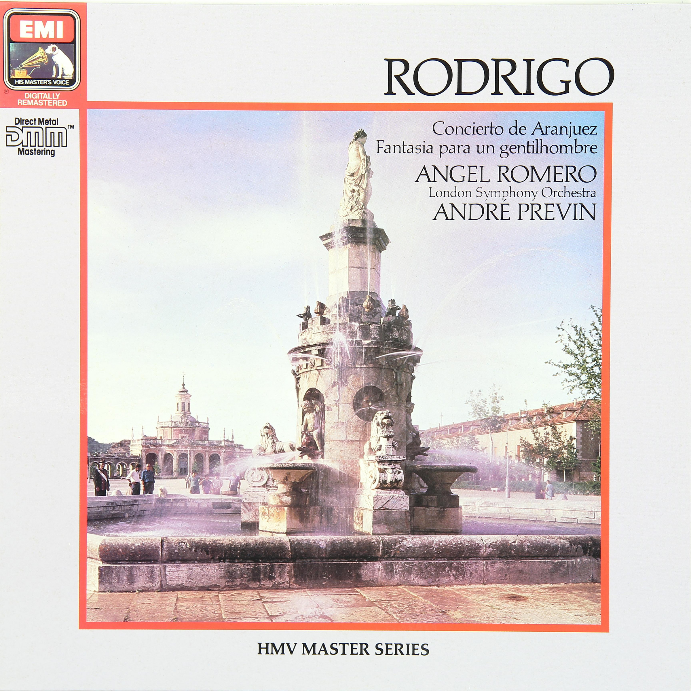 Виниловая пластинка ВИНТАЖ - RODRIGO: CONCIERTO DE ARANJUEZ, FANTASIA ...