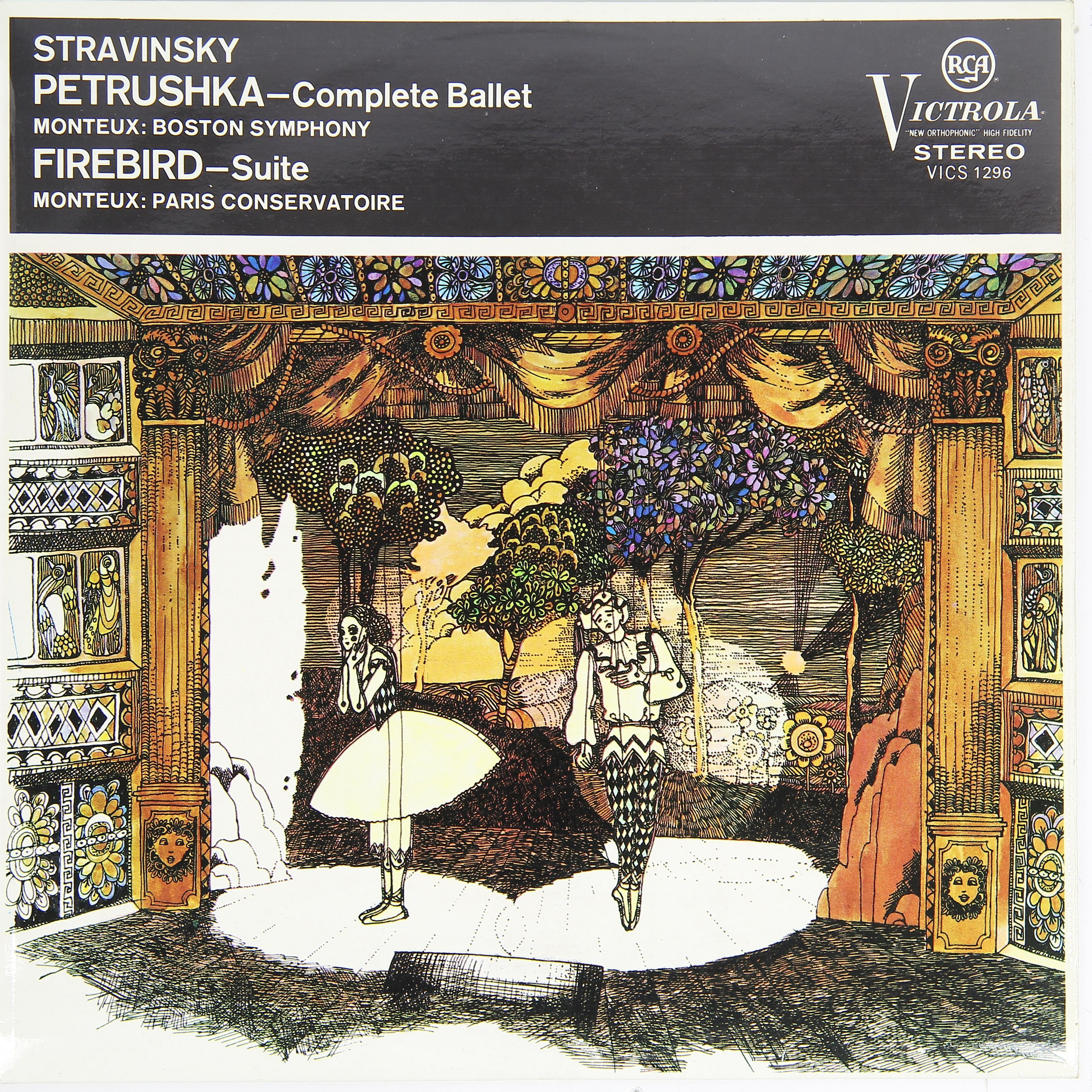 Виниловая пластинка ВИНТАЖ - STRAVINSKY: PETRUSHKA (COMPLETE BALLET ...