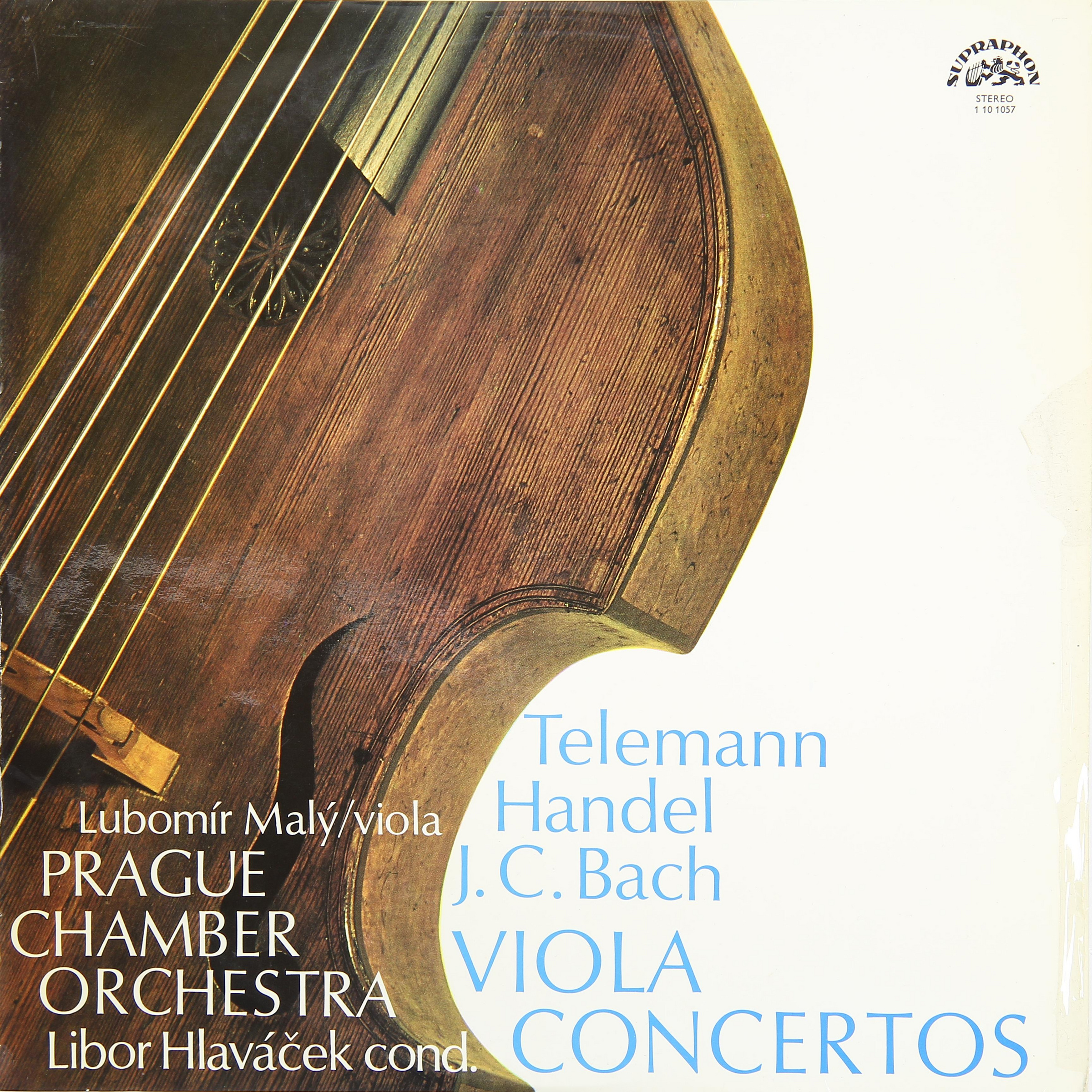 Виниловая пластинка ВИНТАЖ - TELEMANN, HANDEL, J. C. BACH: VIOLA ...