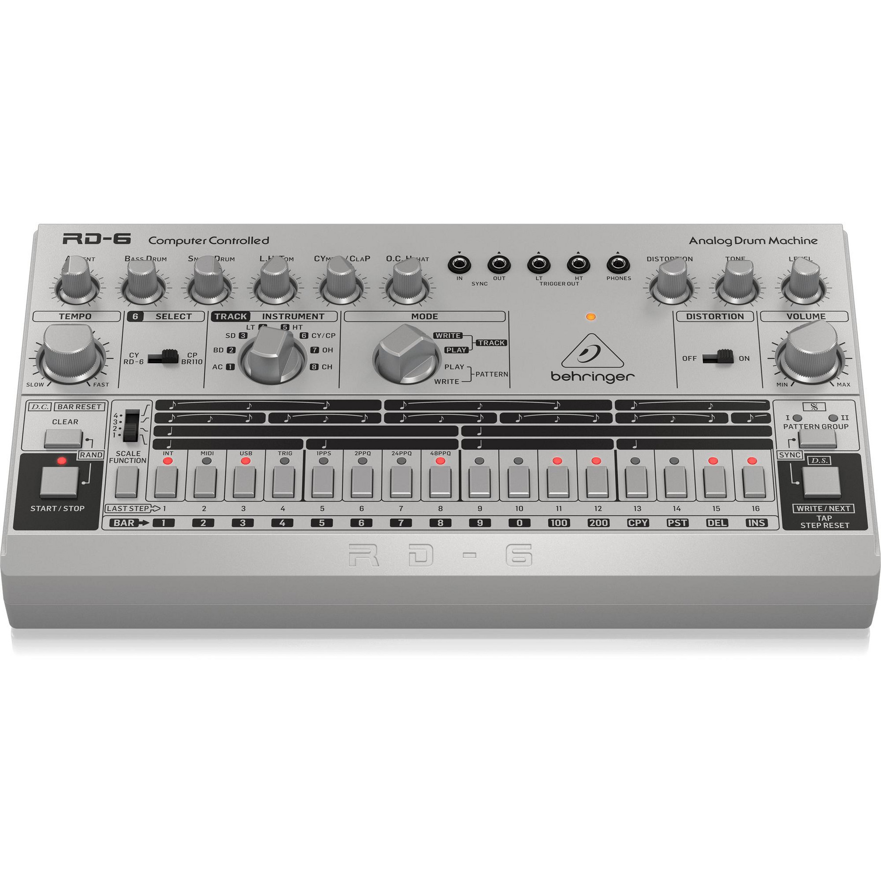Behringer RD-6 - драм-машина | Купить в магазине Аудиомания