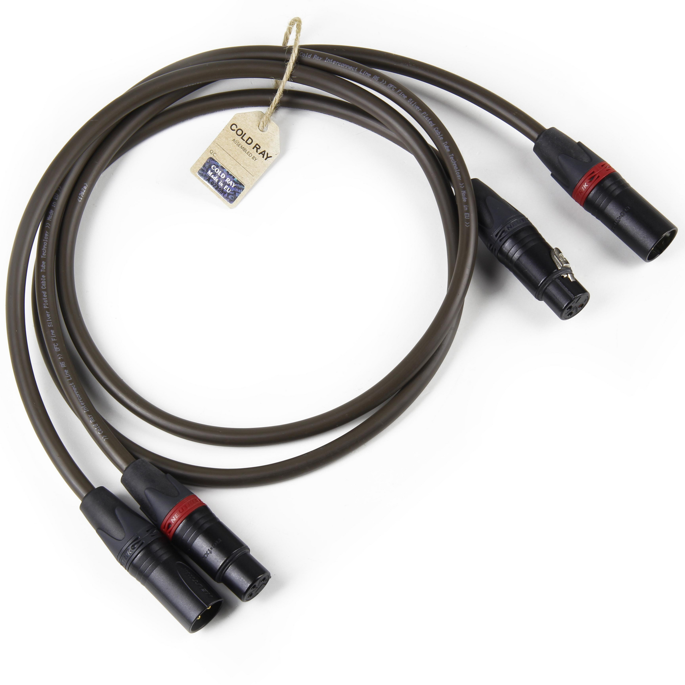 Cold Ray Interconnect Line - кабель межблочный аналоговый XLR | Купить в магазине Аудиомания