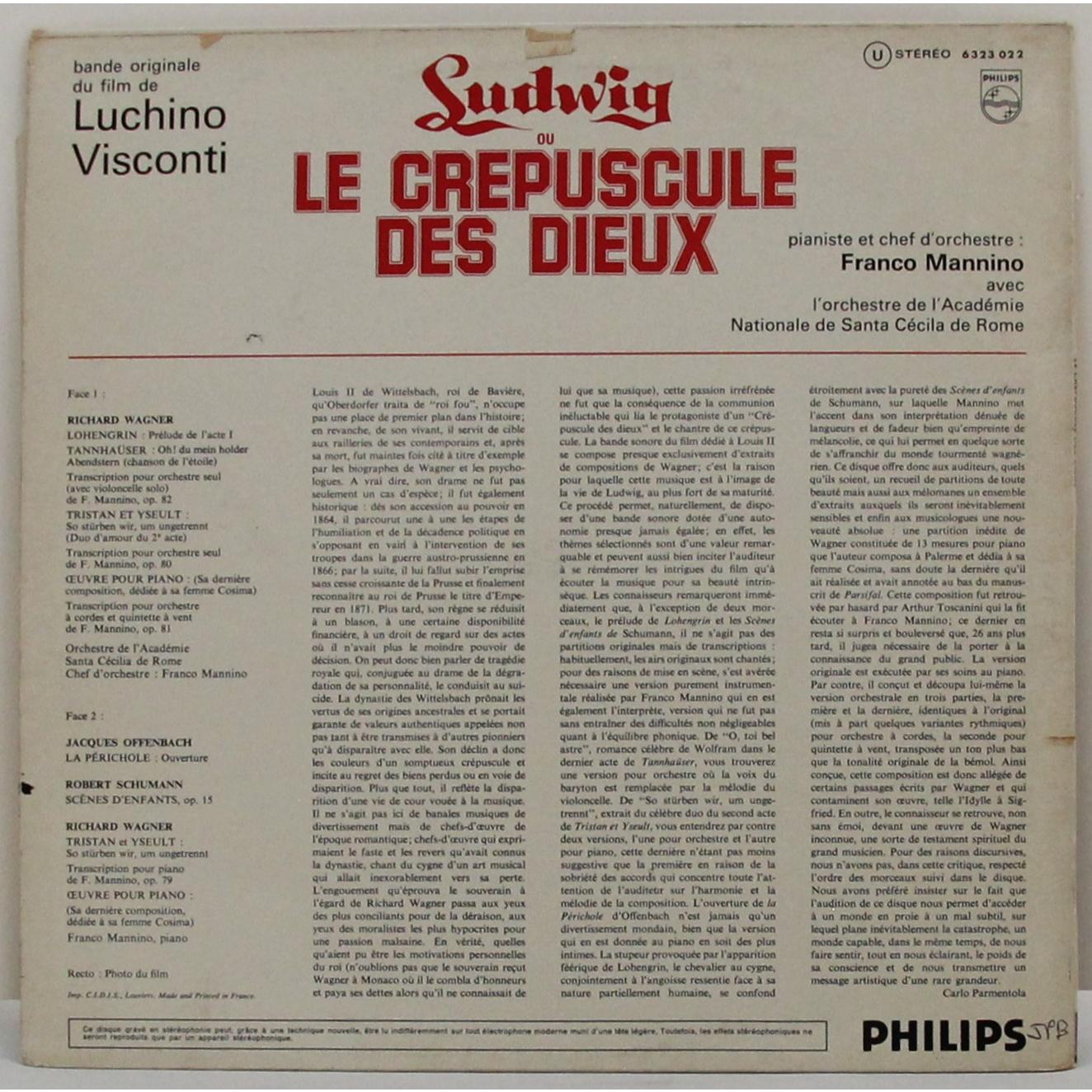 Винтажная виниловая пластинка FRANCO MANNINO AVEC ORCHESTRE DE L ...