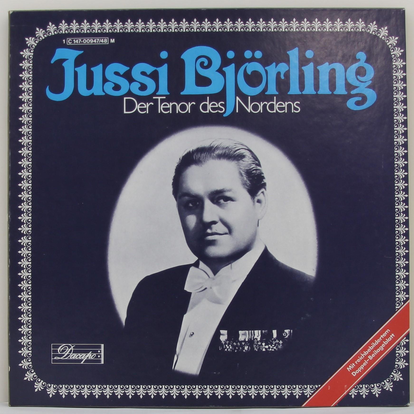 Винтажная виниловая пластинка BIZET, ROSSINI, VERDI, PUCCINI – DER TENOR DES NORDENS (JUSSI ...
