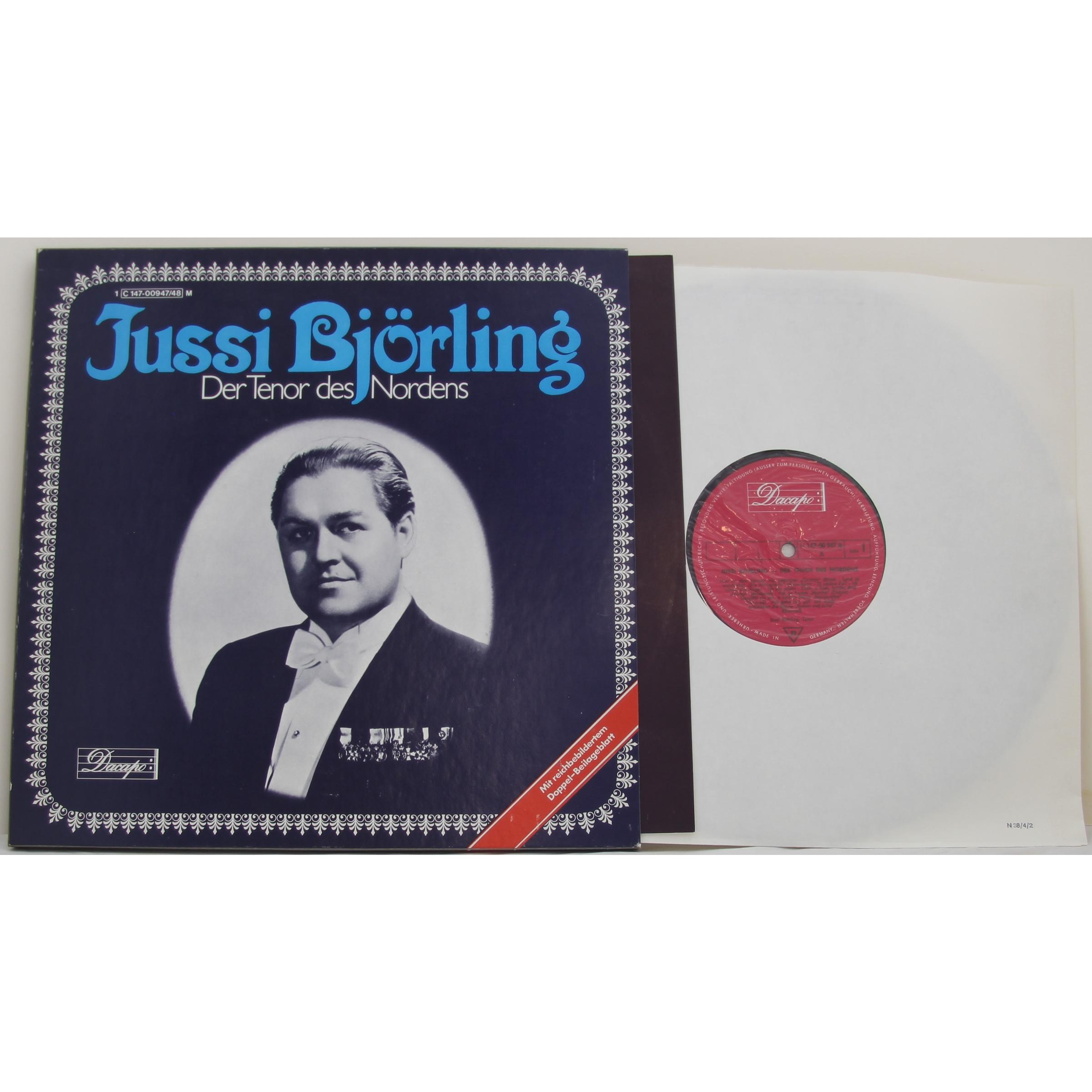 Винтажная виниловая пластинка BIZET, ROSSINI, VERDI, PUCCINI – DER TENOR DES NORDENS (JUSSI ...