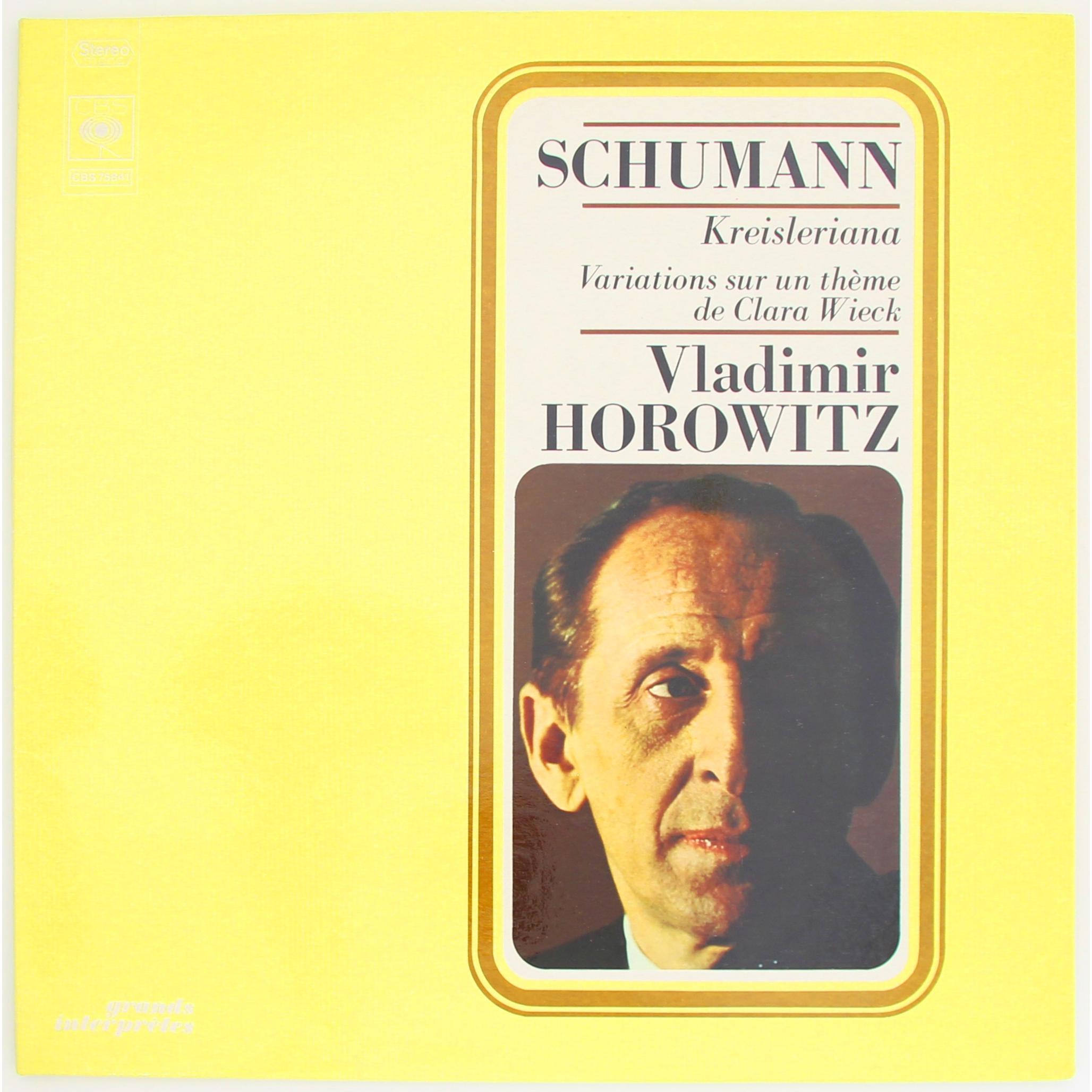 Винтажная виниловая пластинка SCHUMANN - KREISLERIANA; VARIATIONS SUR ...