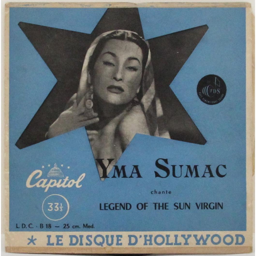 Винтажная виниловая пластинка YMA SUMAC - CHANTE LEGEND OF THE SUN ...